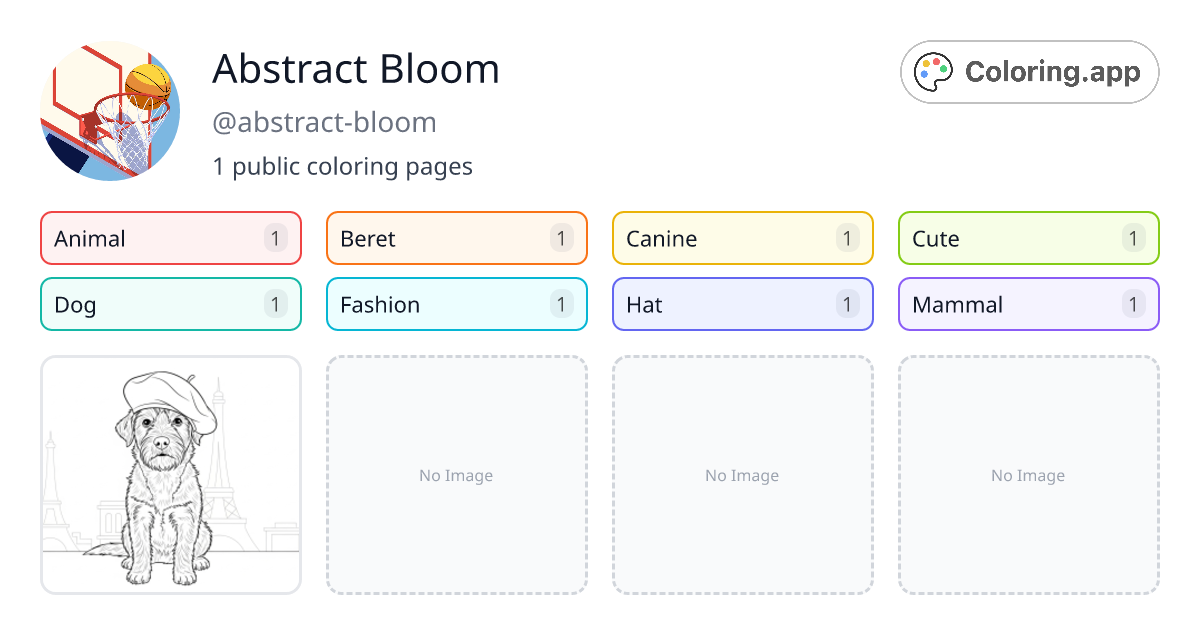 Abstract Bloom (@abstract-bloom) • Coloring.app