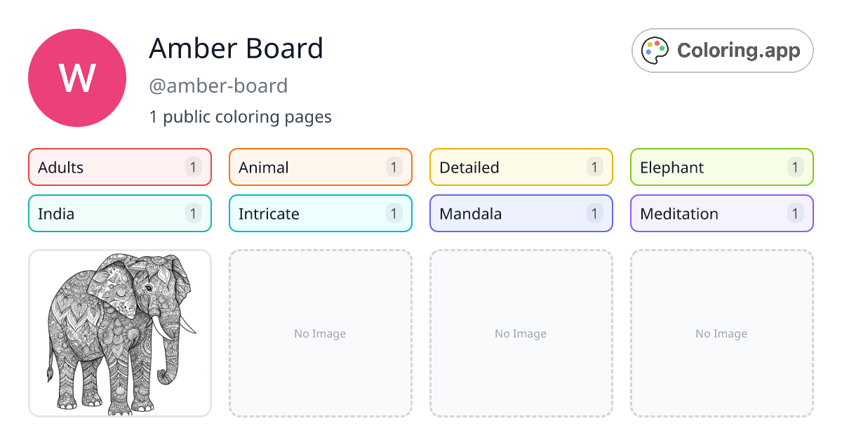 Amber Board (@amber-board) • Coloring.app
