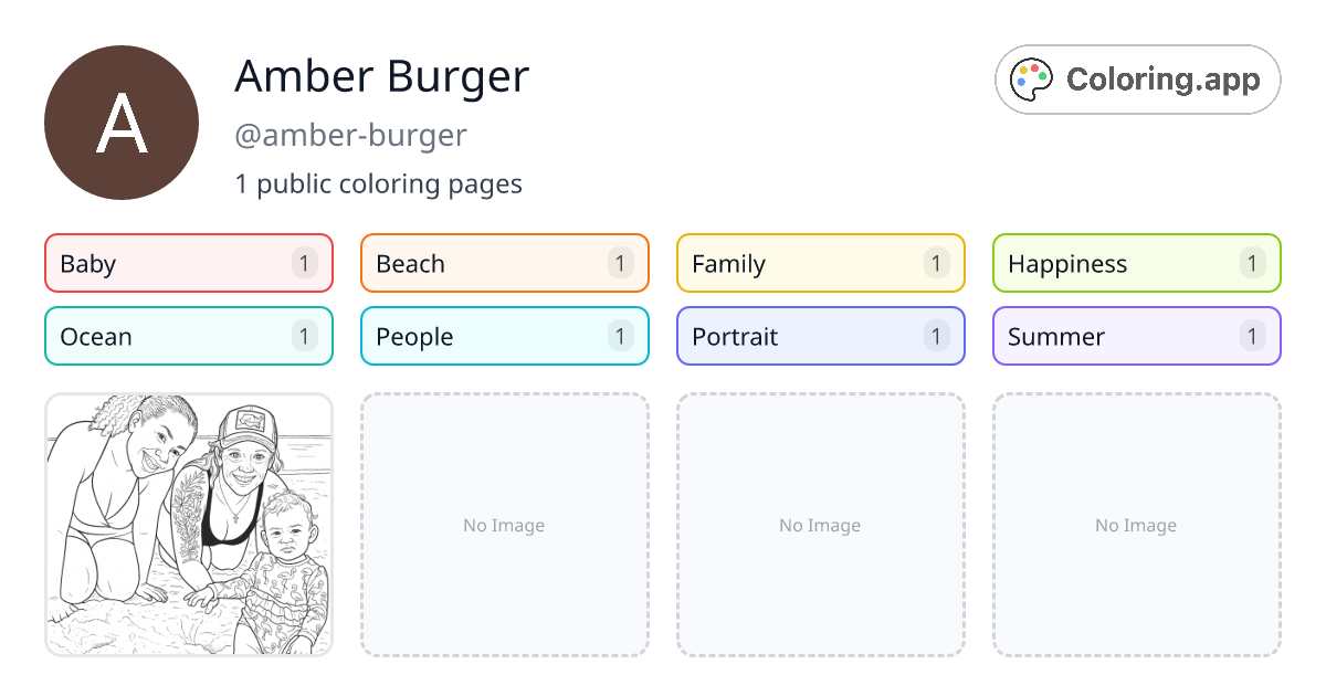Amber Burger (@amber-burger) • Coloring.app