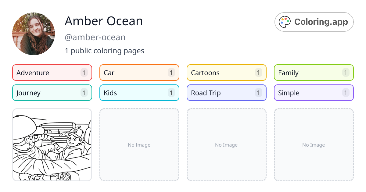 Amber Ocean (@amber-ocean) • Coloring.app