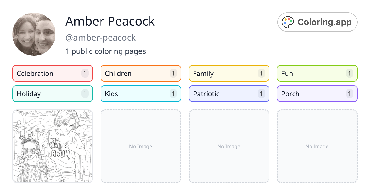 Amber Peacock (@amber-peacock) • Coloring.app