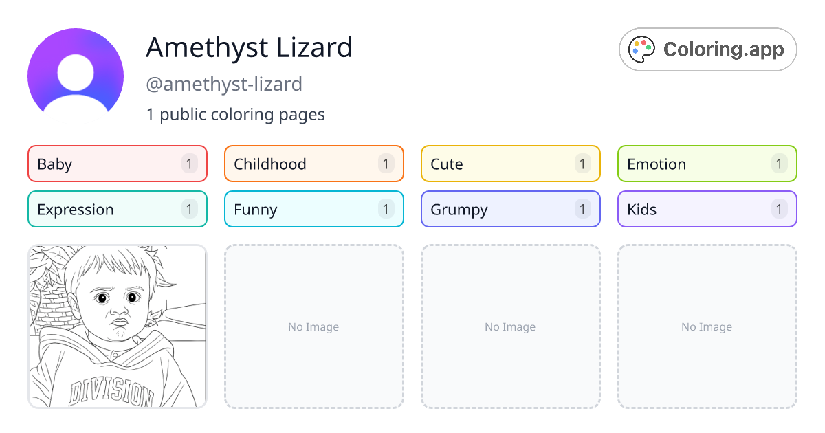 Amethyst Lizard (@amethyst-lizard) • Coloring.app