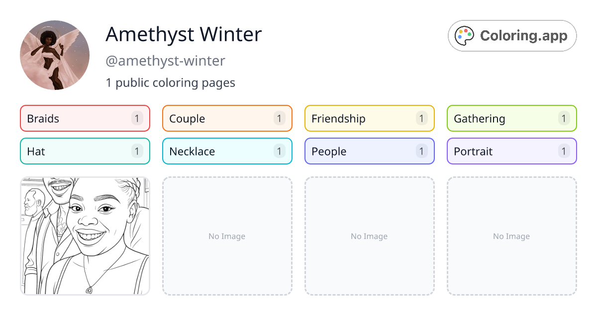 Amethyst Winter (@amethyst-winter) • Coloring.app
