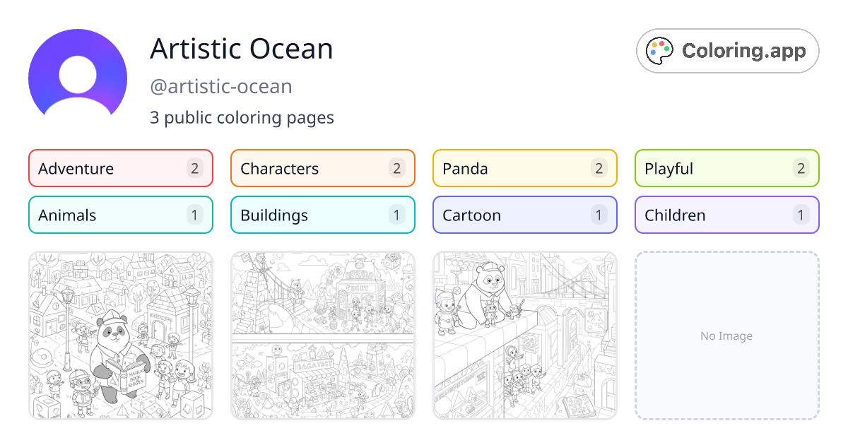 Artistic Ocean (@artistic-ocean) • Coloring.app