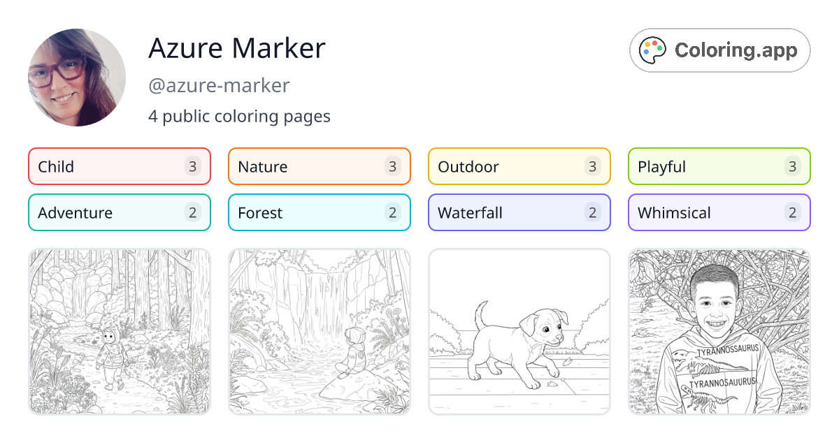 Azure Marker (@azure-marker) • Coloring.app