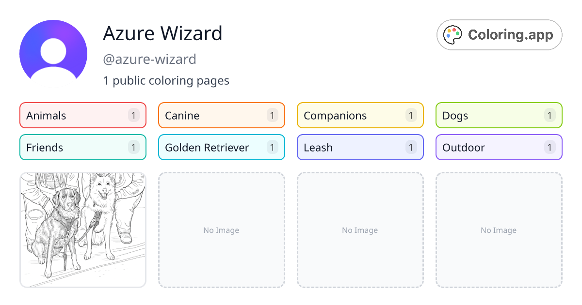 Azure Wizard (@azure-wizard) • Coloring.app