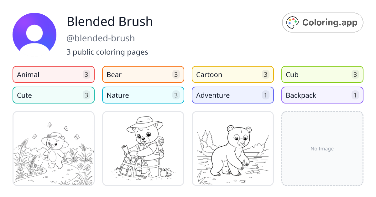 Blended Brush (@blended-brush) • Coloring.app