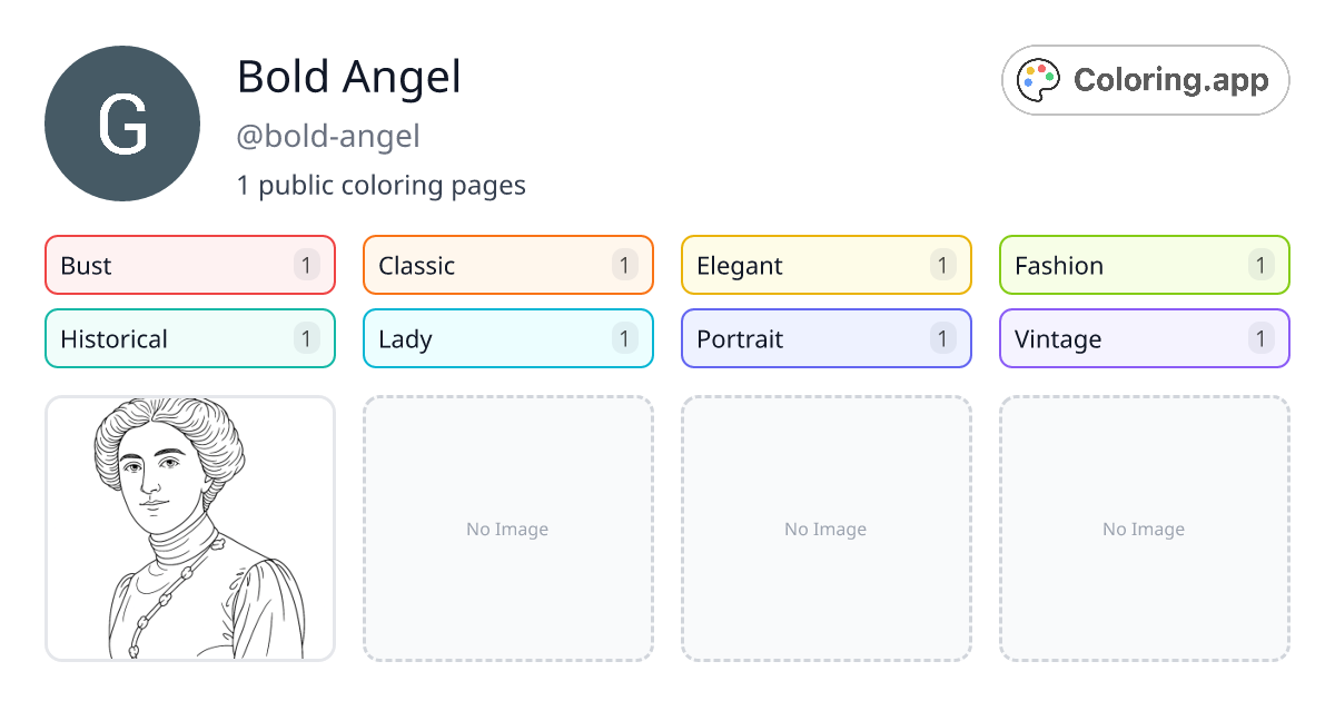 Bold Angel (@bold-angel) • Coloring.app