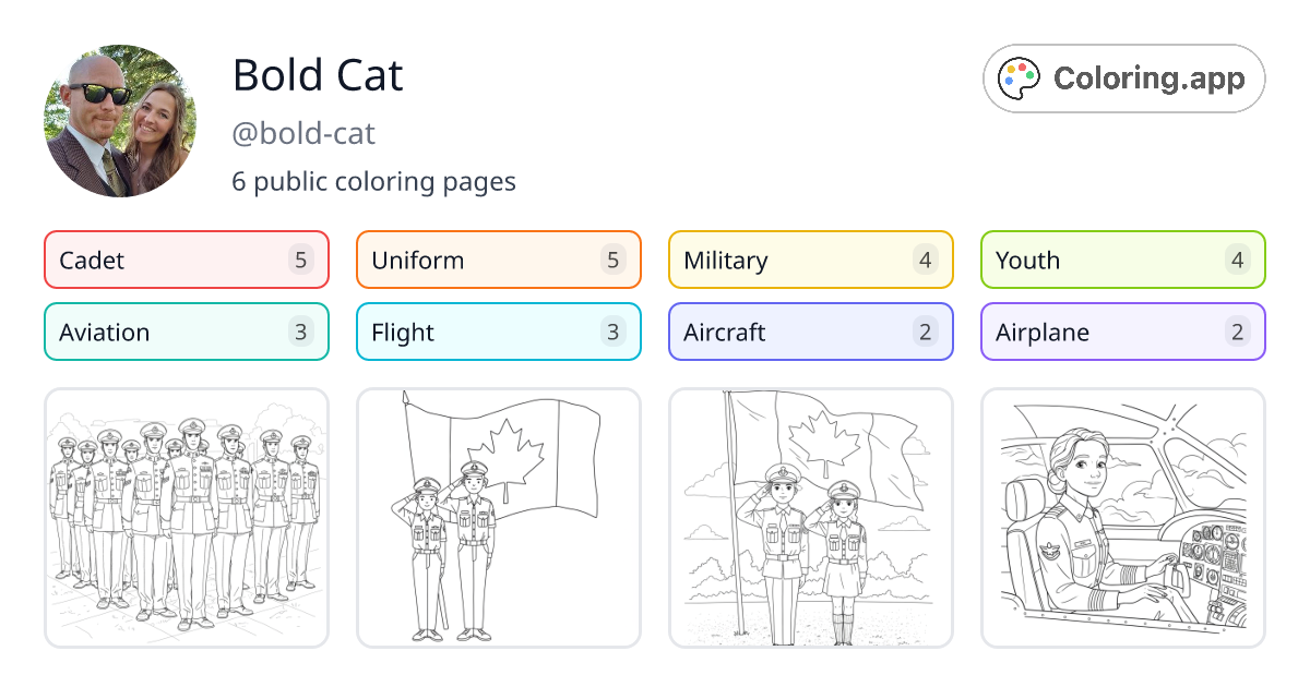 Bold Cat (@bold-cat) • Coloring.app