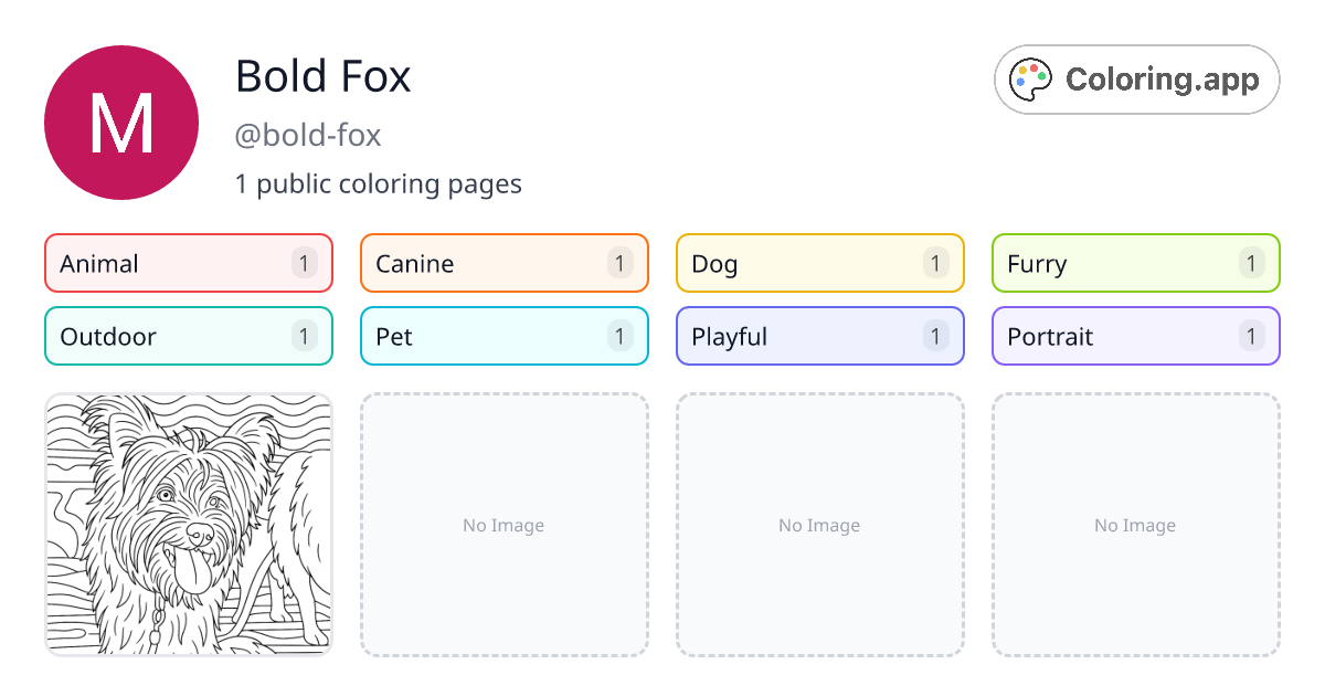 Bold Fox (@bold-fox) • Coloring.app