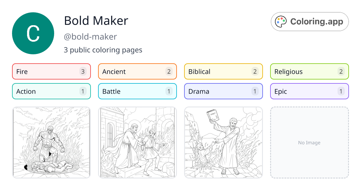 Bold Maker (@bold-maker) • Coloring.app