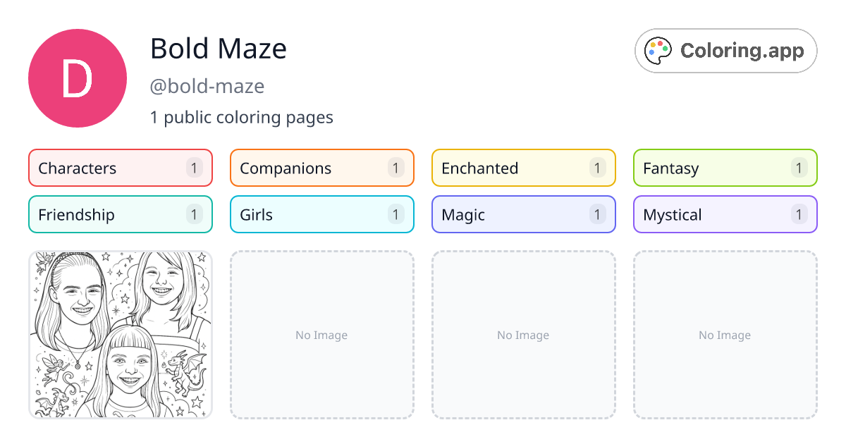 Bold Maze (@bold-maze) • Coloring.app