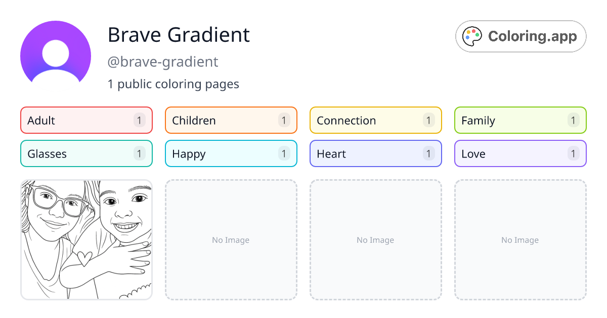 Brave Gradient (@brave-gradient) • Coloring.app