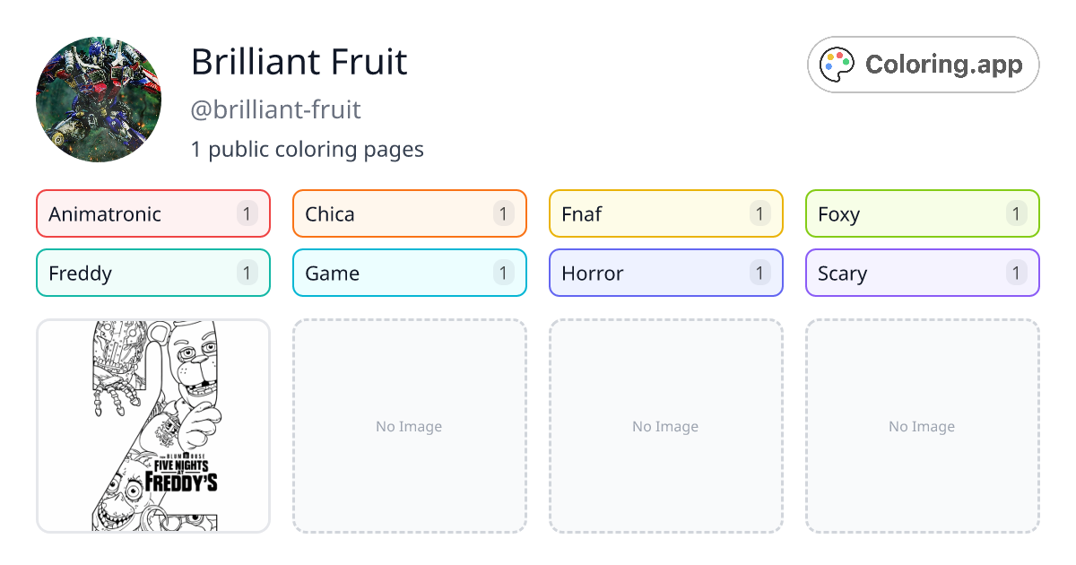 Brilliant Fruit (@brilliant-fruit) • Coloring.app