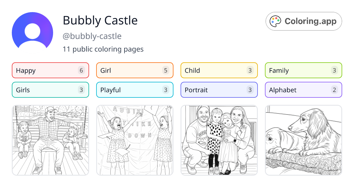 Bubbly Castle (@bubbly-castle) • Coloring.app
