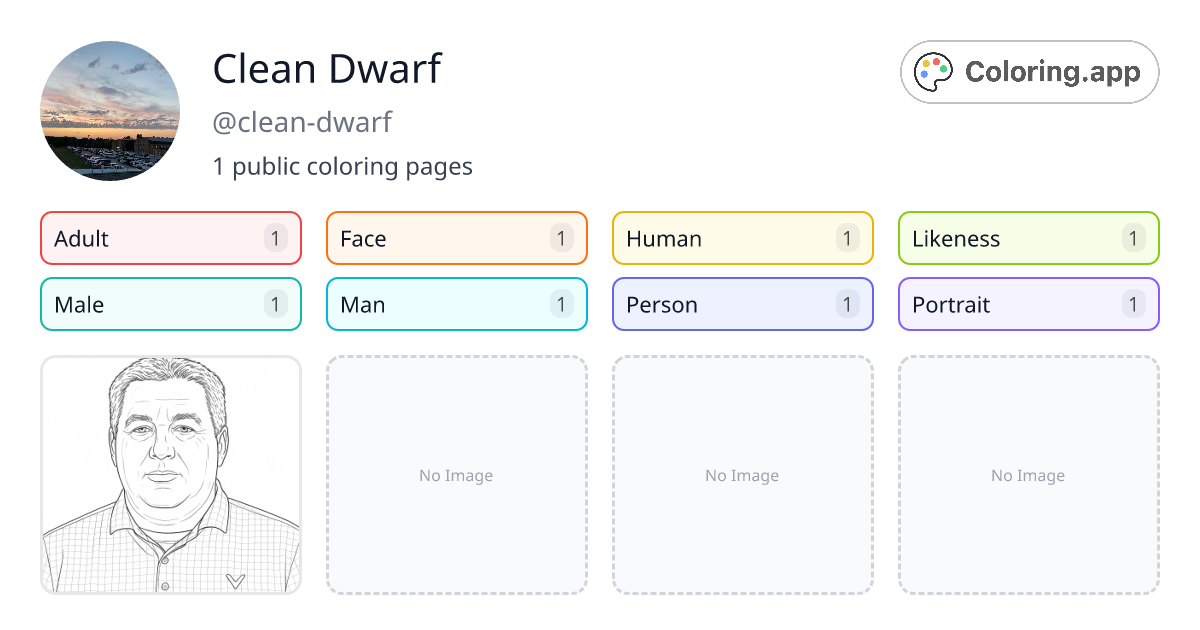 Clean Dwarf (@clean-dwarf) • Coloring.app