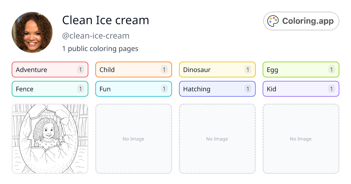 Clean Ice cream (@clean-ice-cream) • Coloring.app