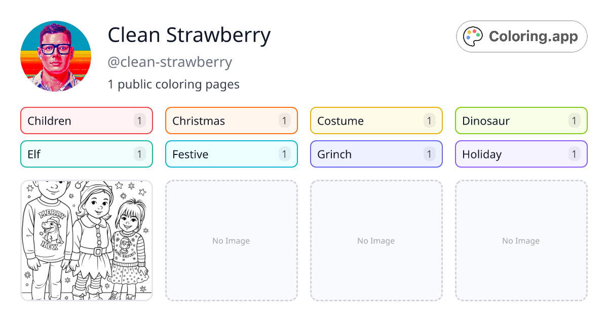 Clean Strawberry (@clean-strawberry) • Coloring.app
