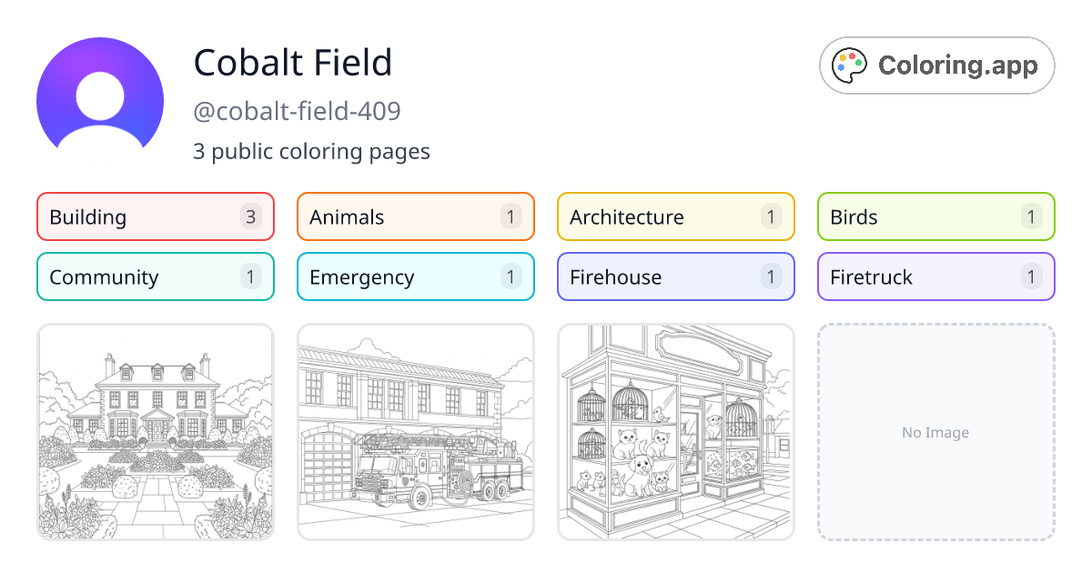Cobalt Field (@cobalt-field-409) • Coloring.app