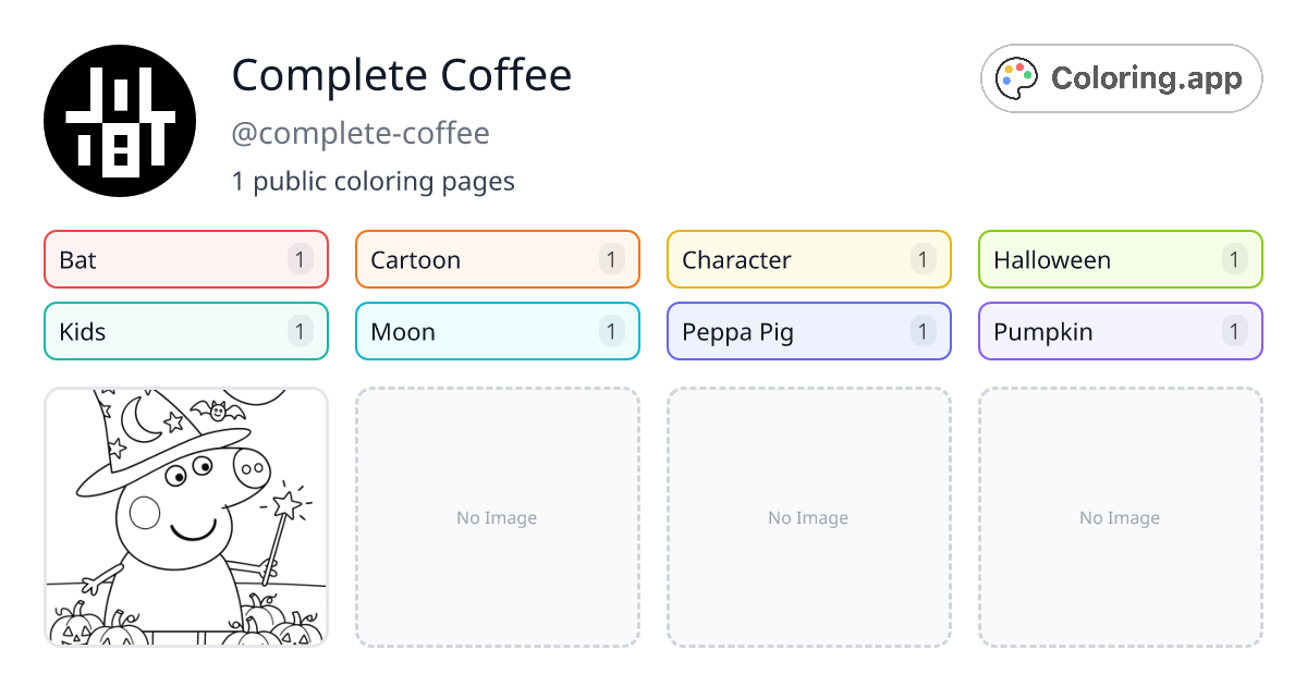 Complete Coffee (@complete-coffee) • Coloring.app