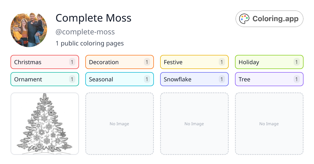Complete Moss (@complete-moss) • Coloring.app