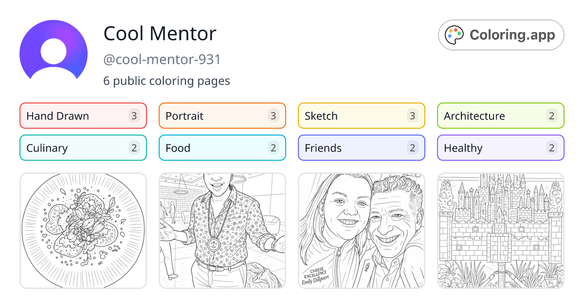 Cool Mentor (@cool-mentor-931) • Coloring.app