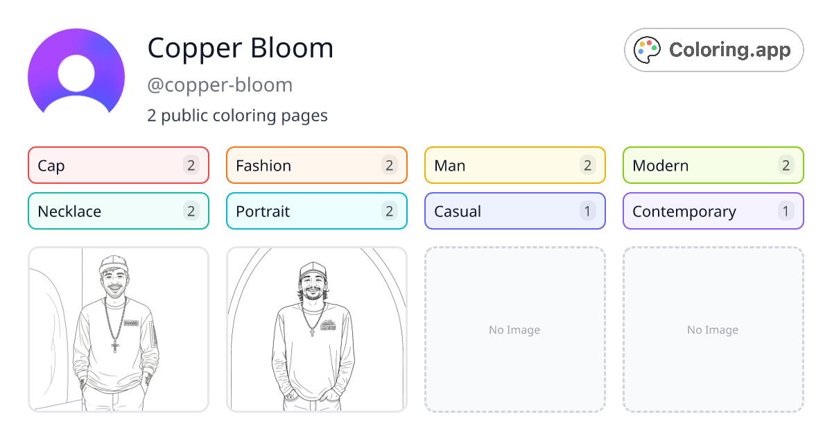 Copper Bloom (@copper-bloom) • Coloring.app