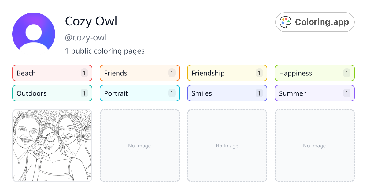 Cozy Owl (@cozy-owl) • Coloring.app