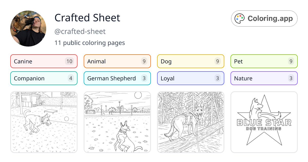Crafted Sheet (@crafted-sheet) • Coloring.app