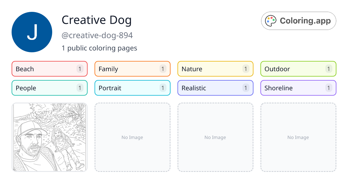 Creative Dog (@creative-dog-894) • Coloring.app