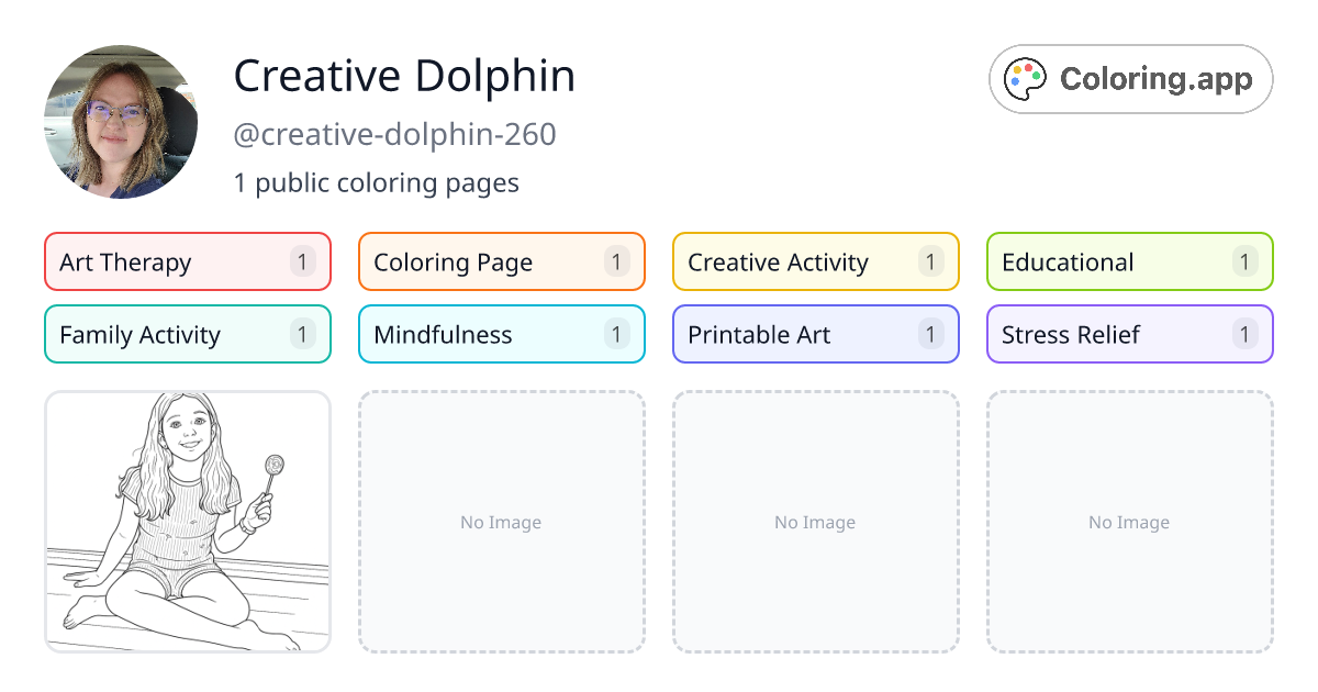 Creative Dolphin (@creative-dolphin-260) • Coloring.app