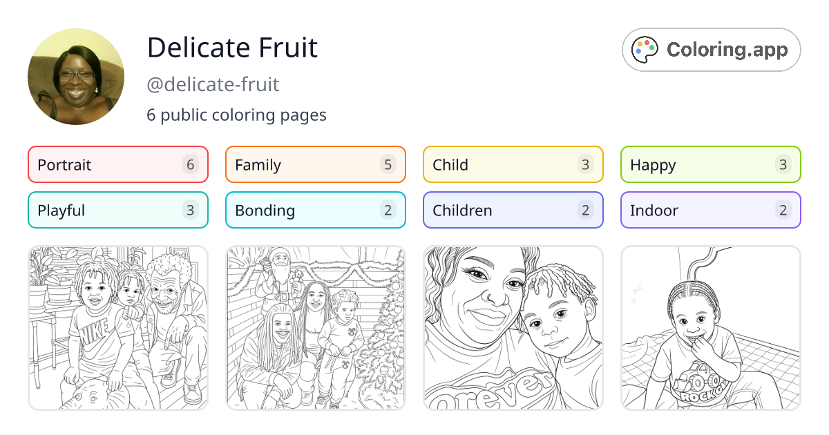 Delicate Fruit (@delicate-fruit) • Coloring.app