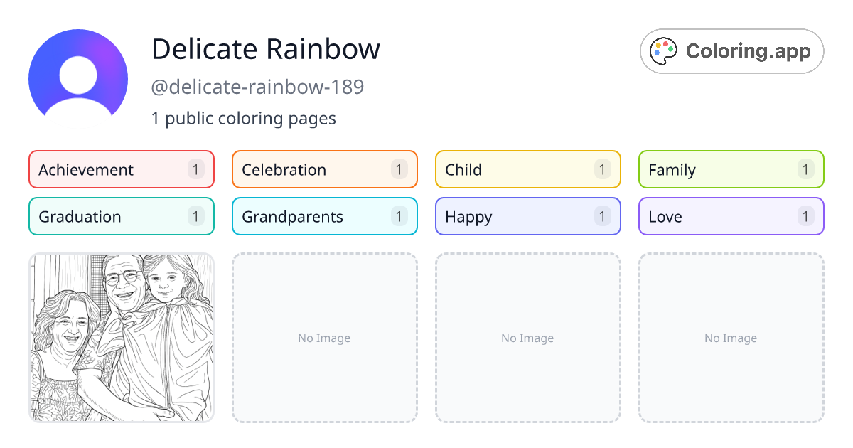 Delicate Rainbow (@delicate-rainbow-189) • Coloring.app