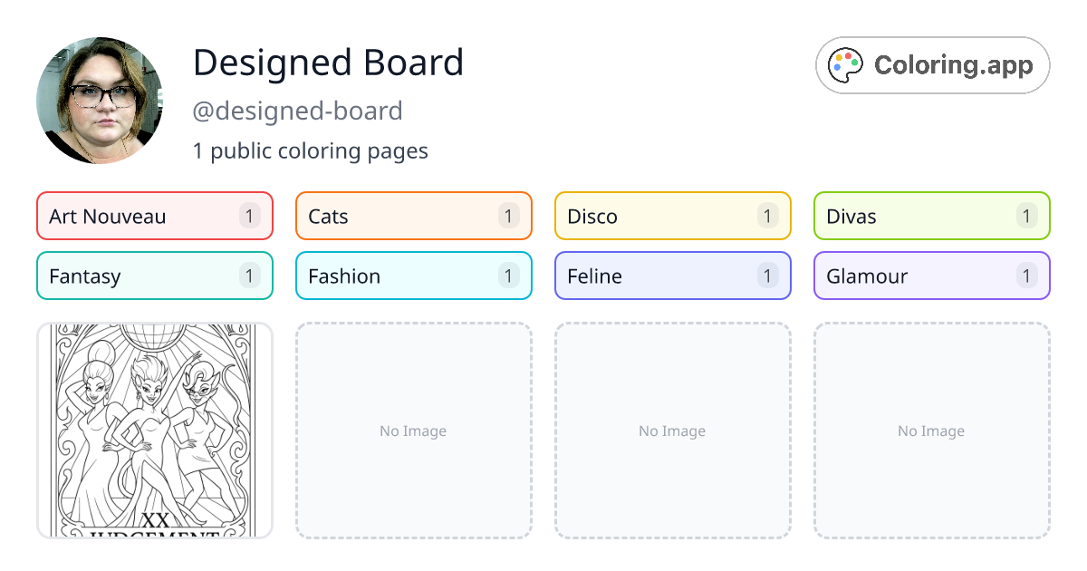 Designed Board (@designed-board) • Coloring.app