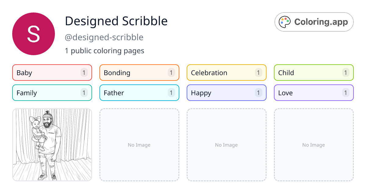 Designed Scribble (@designed-scribble) • Coloring.app
