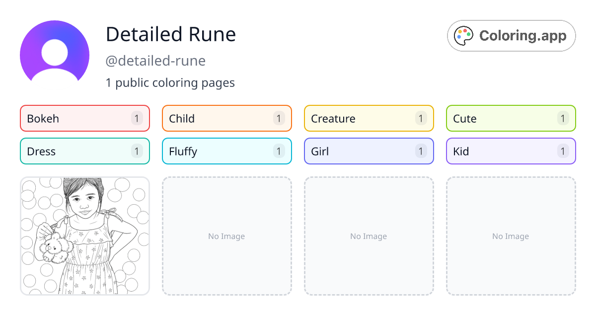 Detailed Rune (@detailed-rune) • Coloring.app