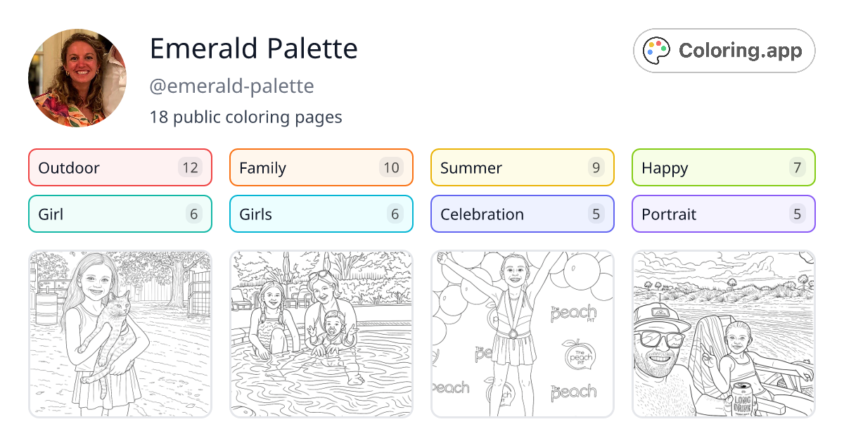Emerald Palette (@emerald-palette) • Coloring.app