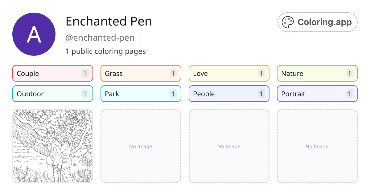 Enchanted Pen (@enchanted-pen) • Coloring.app