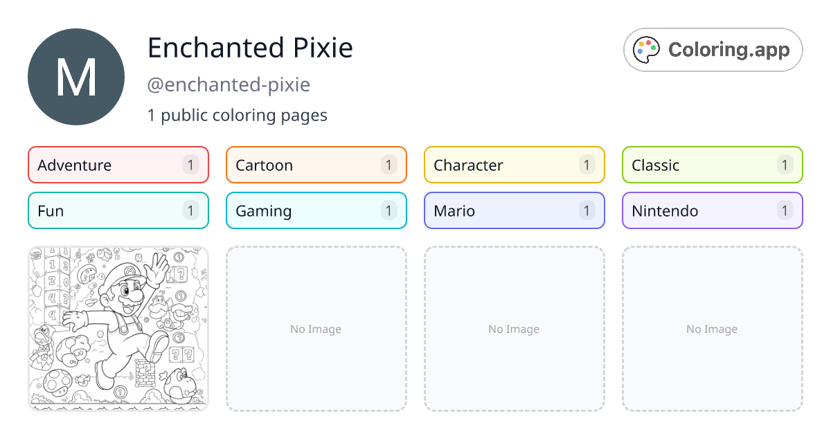 Enchanted Pixie (@enchanted-pixie) • Coloring.app