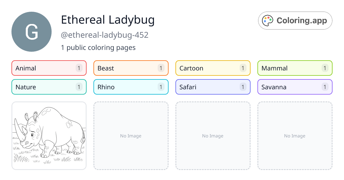 Ethereal Ladybug (@ethereal-ladybug-452) • Coloring.app