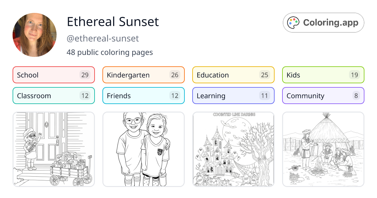Ethereal Sunset (@ethereal-sunset) • Coloring.app