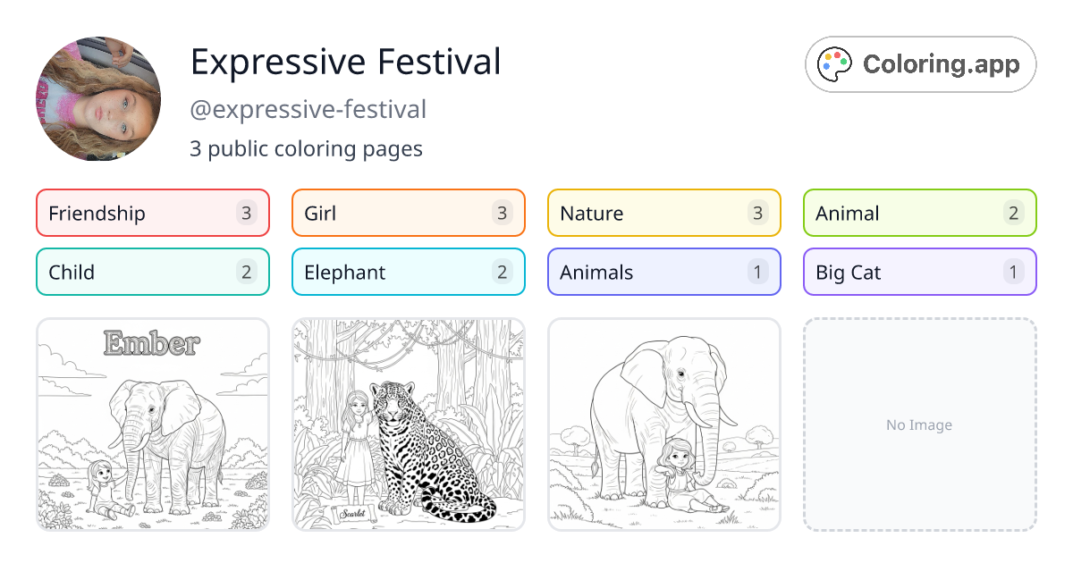 Expressive Festival (@expressive-festival) • Coloring.app