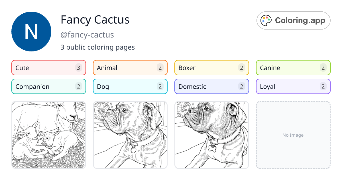 Fancy Cactus (@fancy-cactus) • Coloring.app