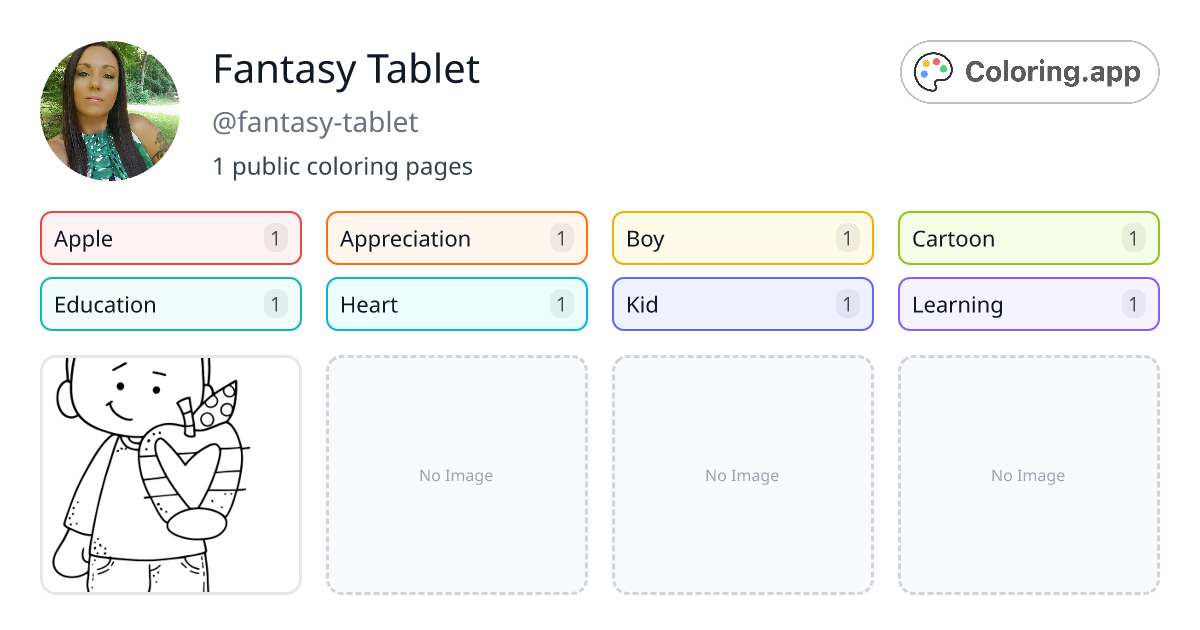 Fantasy Tablet (@fantasy-tablet) • Coloring.app