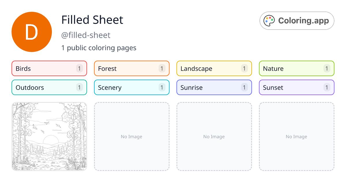 Filled Sheet (@filled-sheet) • Coloring.app