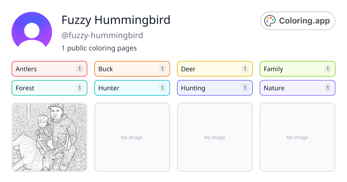Fuzzy Hummingbird (@fuzzy-hummingbird) • Coloring.app