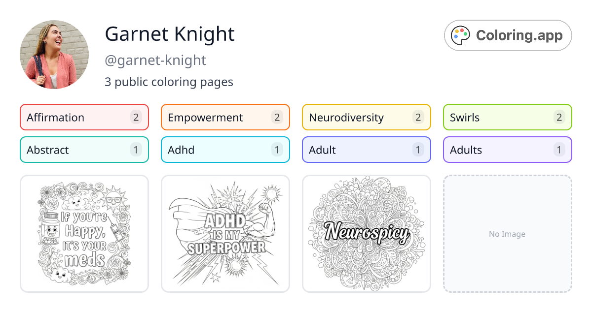 Garnet Knight (@garnet-knight) • Coloring.app