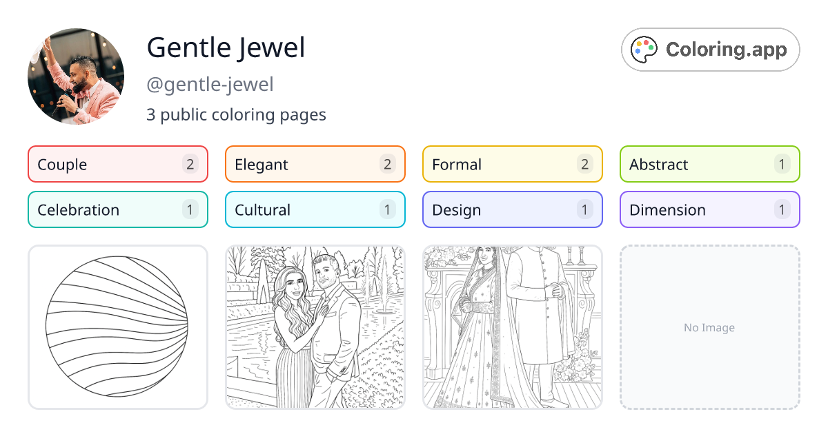 Gentle Jewel (@gentle-jewel) • Coloring.app