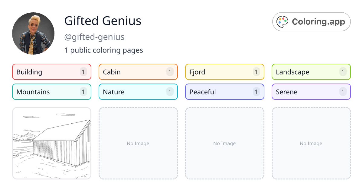 Gifted Genius (@gifted-genius) • Coloring.app
