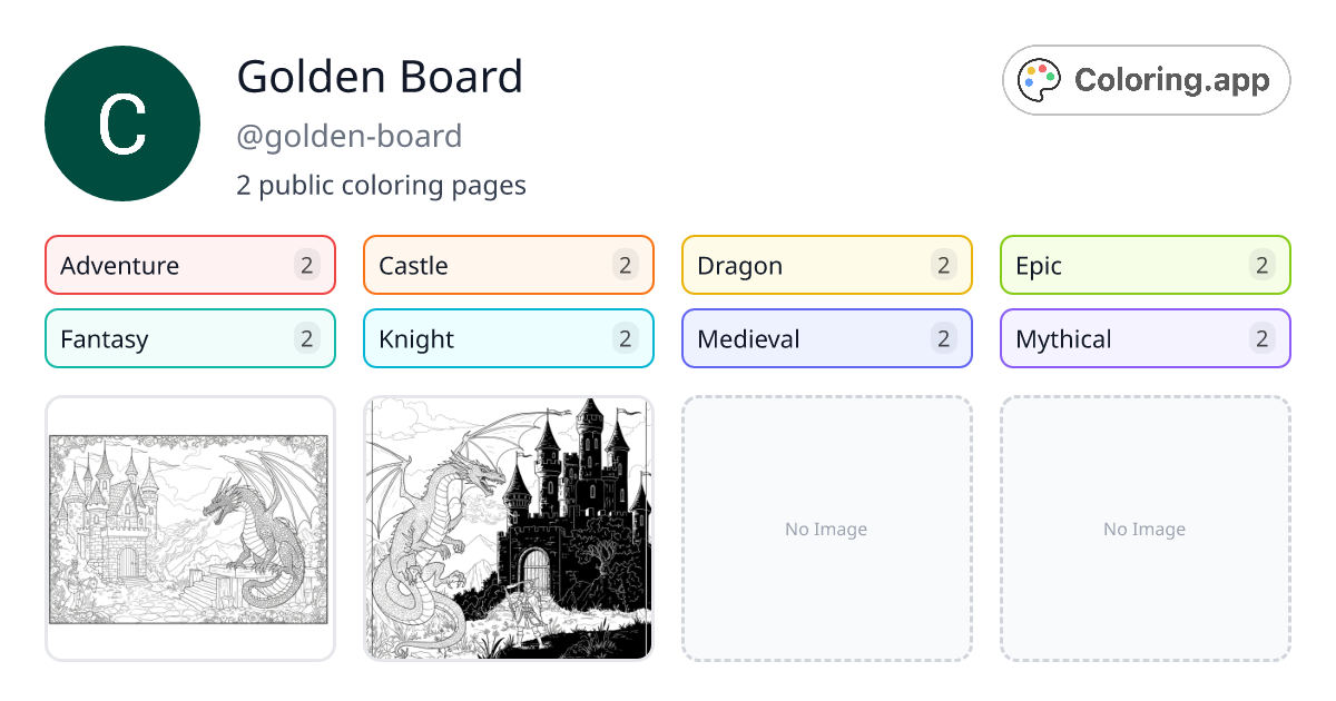 Golden Board (@golden-board) • Coloring.app